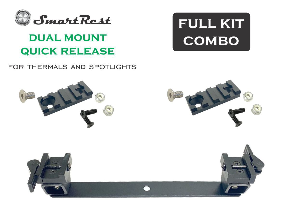 Thermal Dual QR Mount + 2 x Rails SmartRest – The Merchants Australia