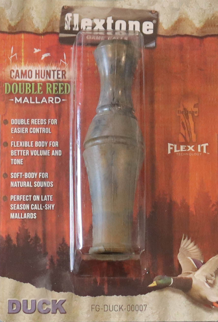 Flextone Camo Double Reed Duck Call – The Merchants Australia